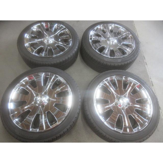 DAD GARSON Zuenglein-Z10 メッキ？ アルミ ホイール 18インチ 18X8J +45 5H PCD114.3・2023 ...