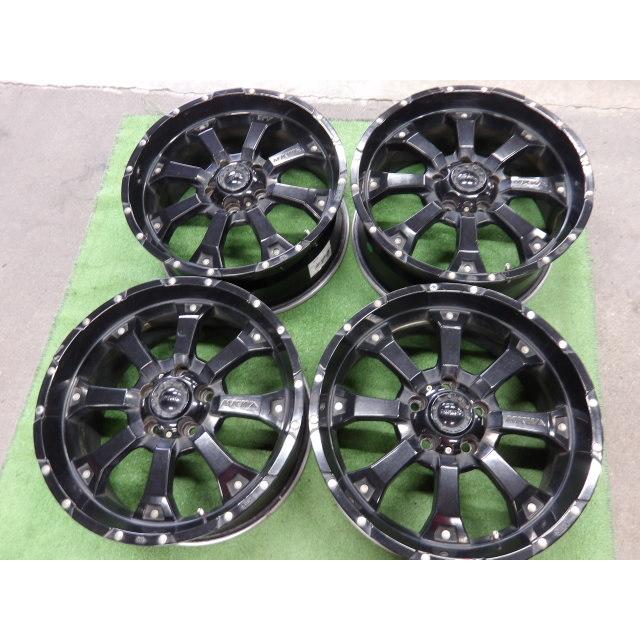 MKW MK-46 黒ブラック 17インチ 17x7.5J+35 5H PCD114.3 アルミ ホイール 4本 : GREENPEACE - 通販 - Yahoo!ショッピング