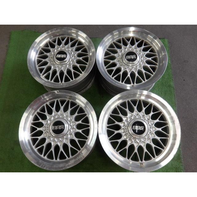 BBS GERMANY RG024 シルバー 15インチ 15X7J +38 PCD114.3 5H アルミ ホイール 4本 センターキャップ付 : GREENPEACE - 通販 ...