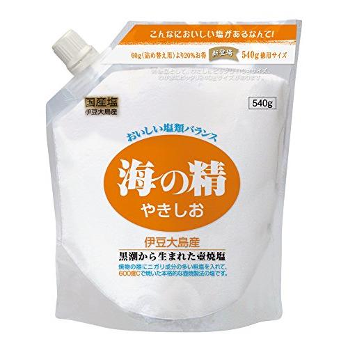 海の精 やきしお(スタンドパック)540g : アールストリート - 通販 - Yahoo!ショッピング