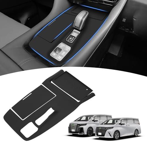 メーカー直営Mozan トヨタ 新型 アルファード 40系 シフトパネル ラバーマットエレクトロシフトマチック専用 Excective ...