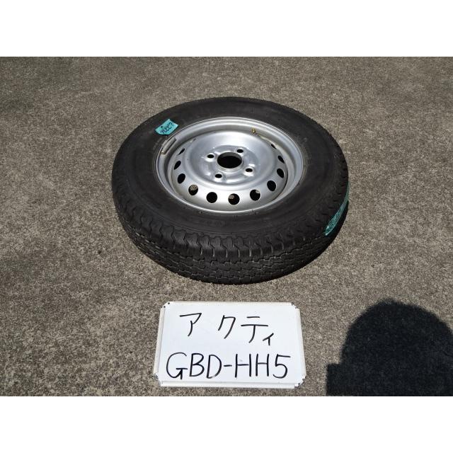 アクティ 22年 GBD-HH5 スペアタイヤ スチールホイール付タイヤ 145 R12 8PR LT 2010年製 1本 少しヒビあり : ヤマジュウオートパーツ - 通販 - Yahoo ...