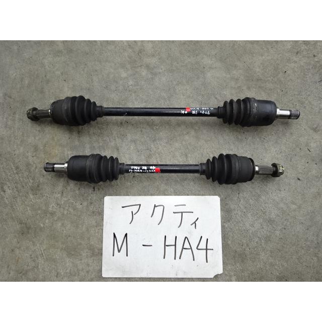 アクティ 3年 M-HA4 フロントドライブシャフト 左右 異音なし : ヤマジュウオートパーツ - 通販 - Yahoo!ショッピング