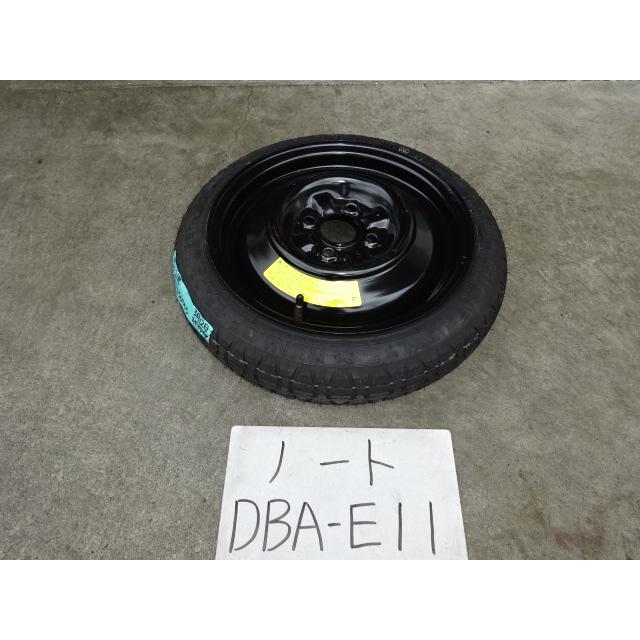 ノート 21年 DBA-E11 スペアタイヤ T105 70 D14 83M 2009年製 : 320240311019 : ヤマジュウオートパーツ - 通販 - Yahoo!ショッピング