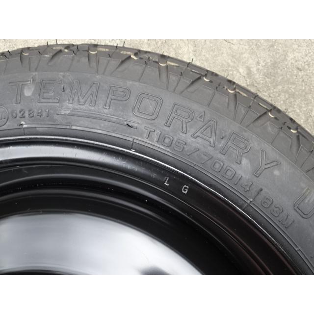ノート 21年 DBA-E11 スペアタイヤ T105 70 D14 83M 2009年製 : 320240311019 : ヤマジュウオートパーツ - 通販 - Yahoo!ショッピング