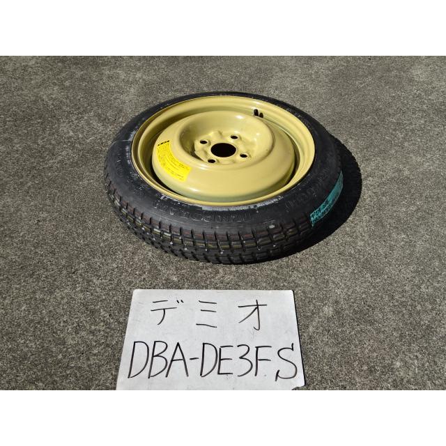 デミオ 21年 DBA-DE3FS スペアタイヤ TOYO T115 70 D14 88M 1本 2008年製 : ヤマジュウオートパーツ - 通販 - Yahoo!ショッピング