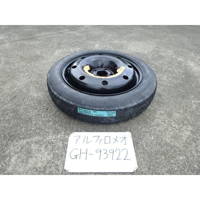 アルファロメオ 19年 GH-93922 スペアタイヤ T125 80 R17 99M 2006年製 : ヤマジュウオートパーツ - 通販 ...