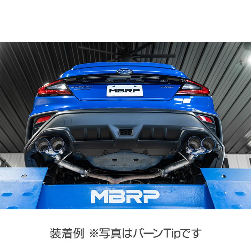 WRX S4 MBRP 2021- スバル VBH アクスルバック エキゾースト クアッド バーンTip 正規品 : R70オートパーツ - 通販 - Yahoo!ショッピング