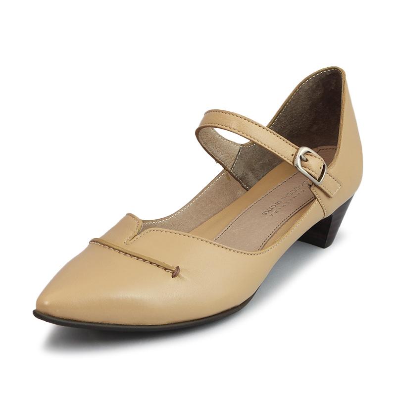 rabokigoshi works 【新商品】works ラボキゴシワークス パンプス 12683 BEG ベージュ ポインテッドトゥ 3cm ...