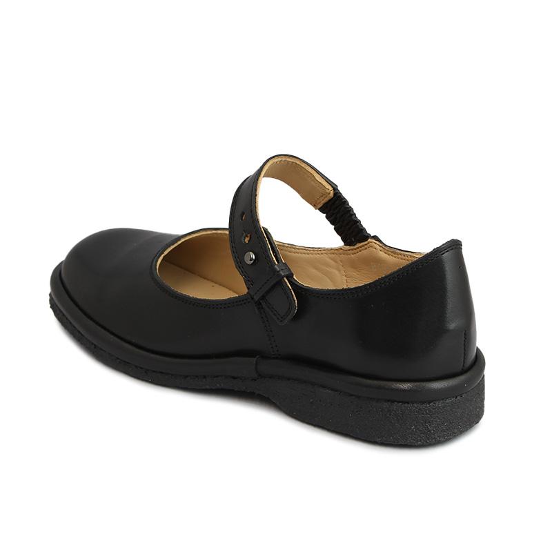 SAYA ラボキゴシ サヤ 51232 B ブラック カジュアルシューズ ベルト付 ラウンドトゥ 2.0cmヒール ステア 天然クレープ底 ...