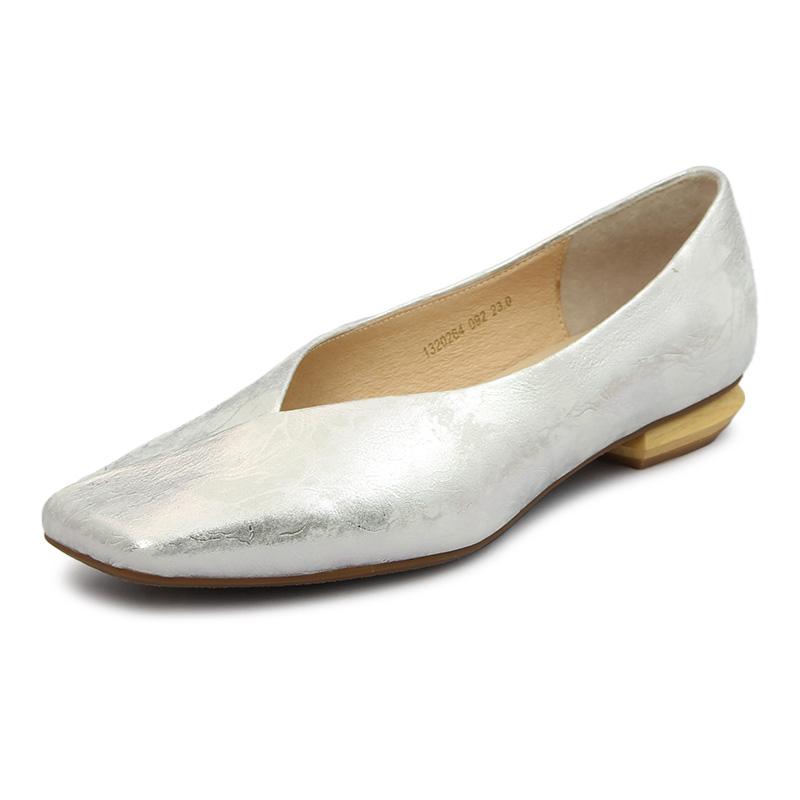 cava cava（サヴァサヴァ） 1320264 SV シルバー パンプス スクエアトゥ 2cmヒール : ラボスター Yahoo!ショップ ...