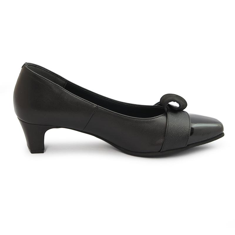 【継続品】FIZZ REEN フィズリーン 1272 BL ブラック パンプス 4.5cmヒール 3E (21272) : ラボスター Yahoo!ショップ - 通販 - Yahoo!ショッピング