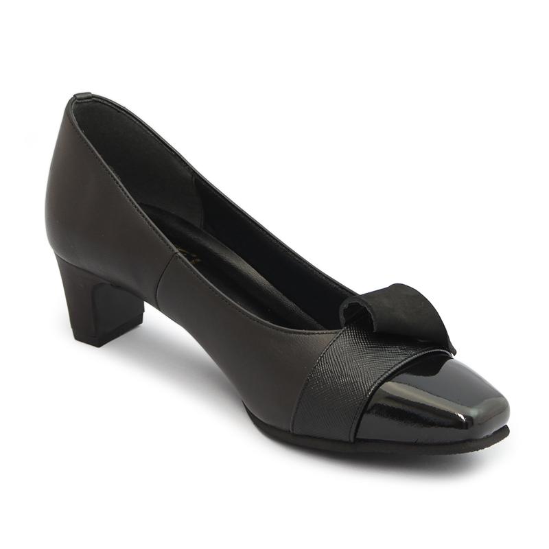 【継続品】FIZZ REEN フィズリーン 1272 BL ブラック パンプス 4.5cmヒール 3E (21272) : ラボスター Yahoo!ショップ - 通販 - Yahoo!ショッピング