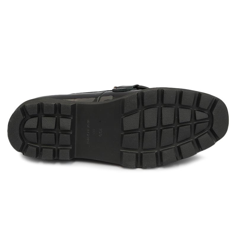 FIZZ REEN（フィズリーン） 【継続品】FIZZ REEN 1837 BLE ブラック エナメル ローファー チェーンビット 5cmヒール 3E (21837) : ラボスター ...