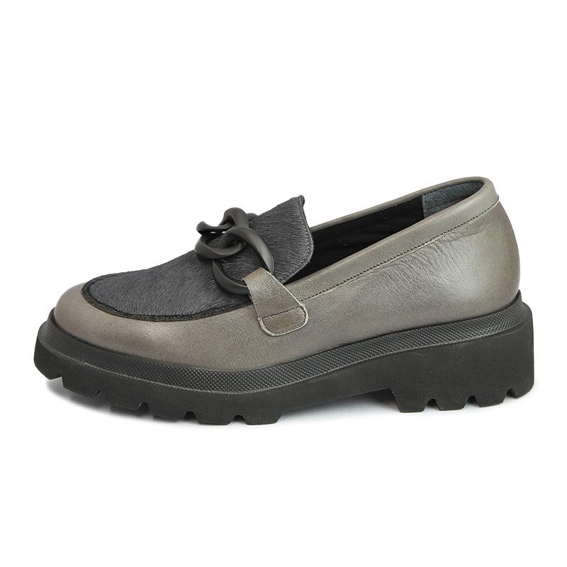 FIZZ REEN（フィズリーン） 1839 DGY ダークグレー ローファー チェーンビット 5cmヒール 3E (21839) : ラボスター Yahoo!ショップ - 通販 ...