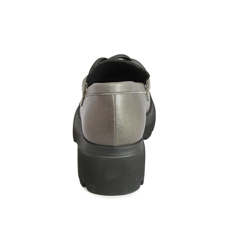 FIZZ REEN（フィズリーン） 1839 DGY ダークグレー ローファー チェーンビット 5cmヒール 3E (21839) : ラボスター Yahoo!ショップ - 通販 ...