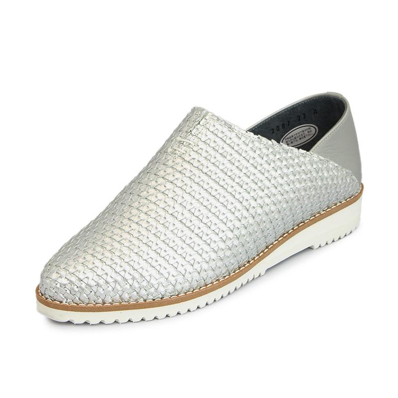 FIZZ REEN（フィズリーン） 2087 SV シルバー カジュアルシューズ ウェッジソール 2.5cmヒール 3E (22087) : ラボスター Yahoo!ショップ - 通販 ...