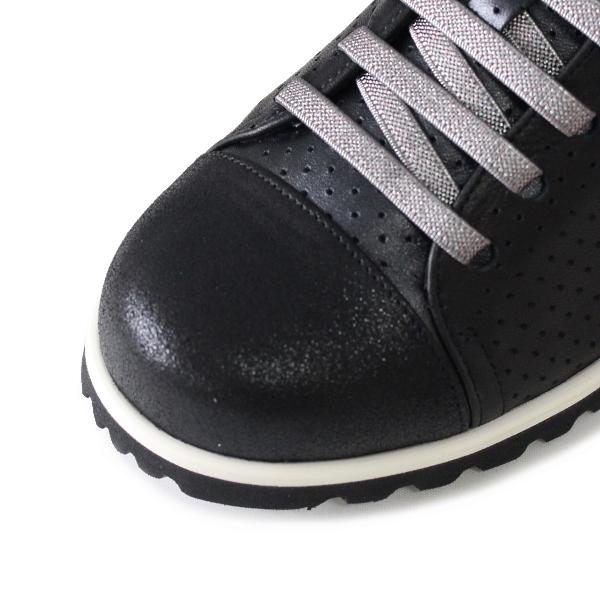 FIZZ REEN 【継続品】FIZZ フィズリーン 2410 BL ブラック スニーカー ゴム紐 ウェッジソール 3.5cmヒール 4E (22410) : ラボスター Yahoo!ショップ ...