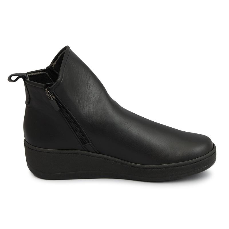 【継続品】FIZZ REEN フィズリーン 2573 BL ブラック ショートブーツ ファスナー付き 4E (22573) : ラボスター Yahoo!ショップ - 通販 - Yahoo!ショッピング