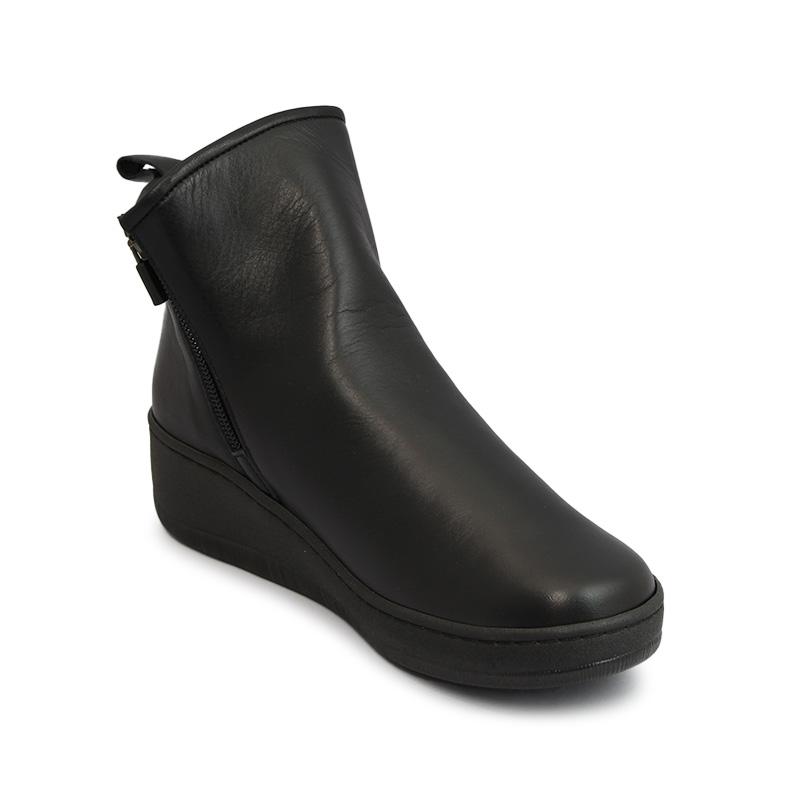 【継続品】FIZZ REEN フィズリーン 2573 BL ブラック ショートブーツ ファスナー付き 4E (22573) : ラボスター Yahoo!ショップ - 通販 - Yahoo!ショッピング