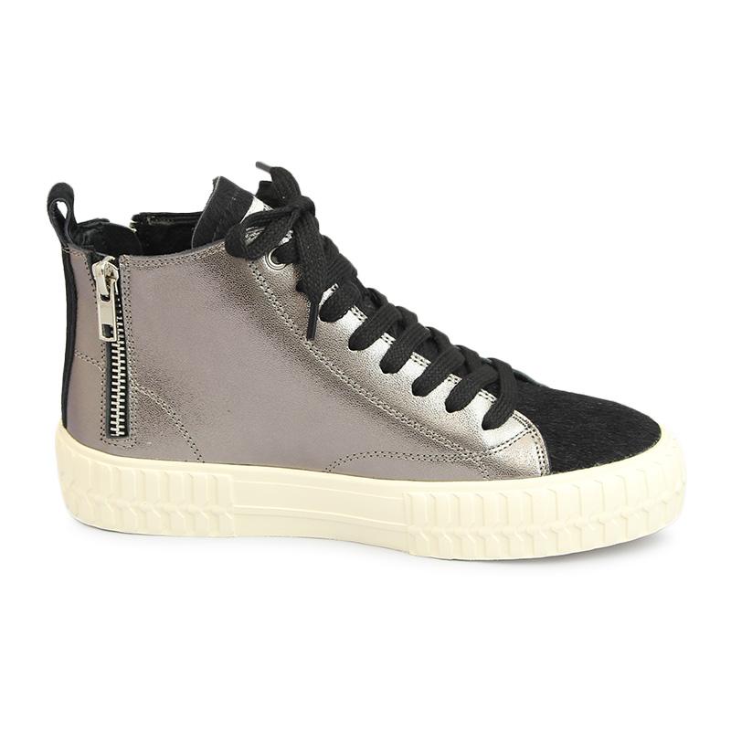 【新商品】FIZZ REEN フィズリーン 3005 BLM ブラック メタル ハイカットスニーカー ファスナー付き 3cmヒール (23005) :fr23005BLM:ラボスター ...