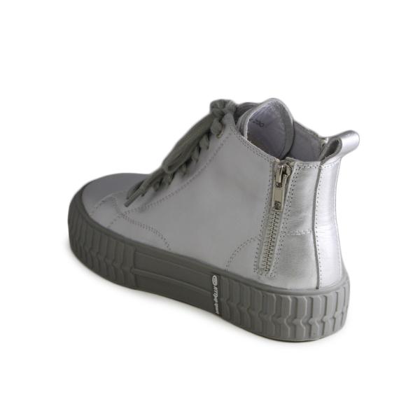 FIZZ REEN フィズリーン 3005 SV シルバー ハイカットスニーカー ファスナー付き 3cmヒール (23005) : ラボスター Yahoo!ショップ - 通販 - Yahoo ...