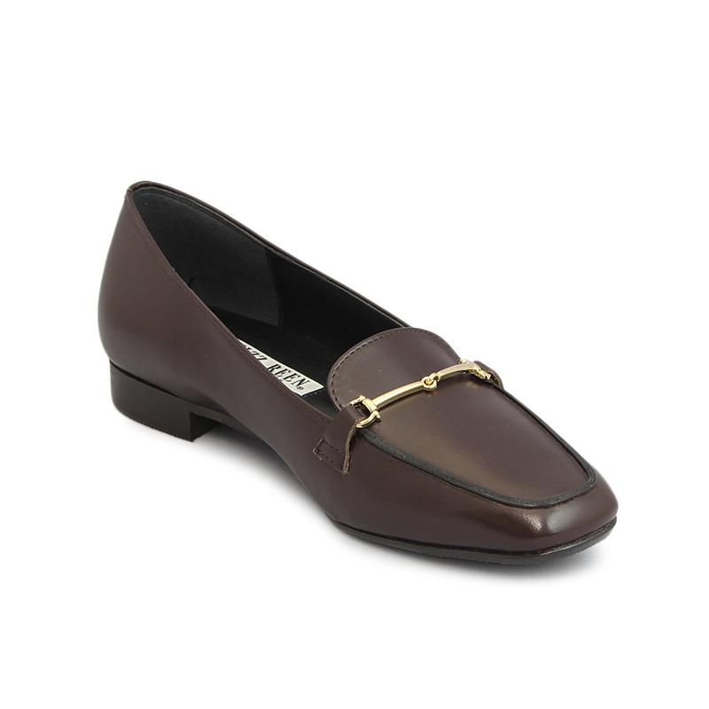 FIZZ REEN（フィズリーン） 3111 DBR ダークブラウン ローファー 2cmヒール 3E (23111) : ラボスター Yahoo!ショップ - 通販 - Yahoo!ショッピング