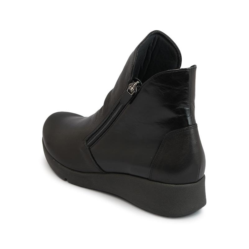 【継続品】FIZZ REEN フィズリーン 6362 BL ブラック ショートブーツ ダブルファスナー 3.5cmヒール 4E (26362) : ラボスター Yahoo!ショップ - 通販 ...