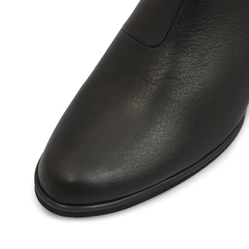 【継続品】FIZZ REEN フィズリーン 6525 BL ブラック ショートブーツ ファスナー付き 6cmヒール 3E (26525) : ラボスター Yahoo!ショップ - 通販 ...