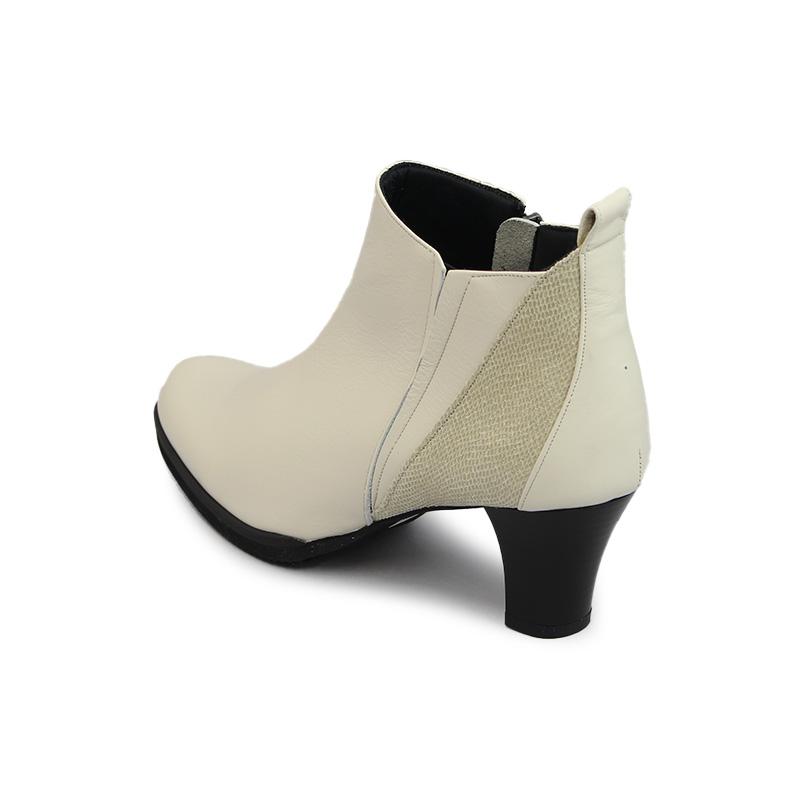 FIZZ REEN フィズリーン 6525 IV アイボリー ショートブーツ ファスナー付き 6cmヒール 3E (26525) :fr26525IV:ラボスター Yahoo!ショップ ...