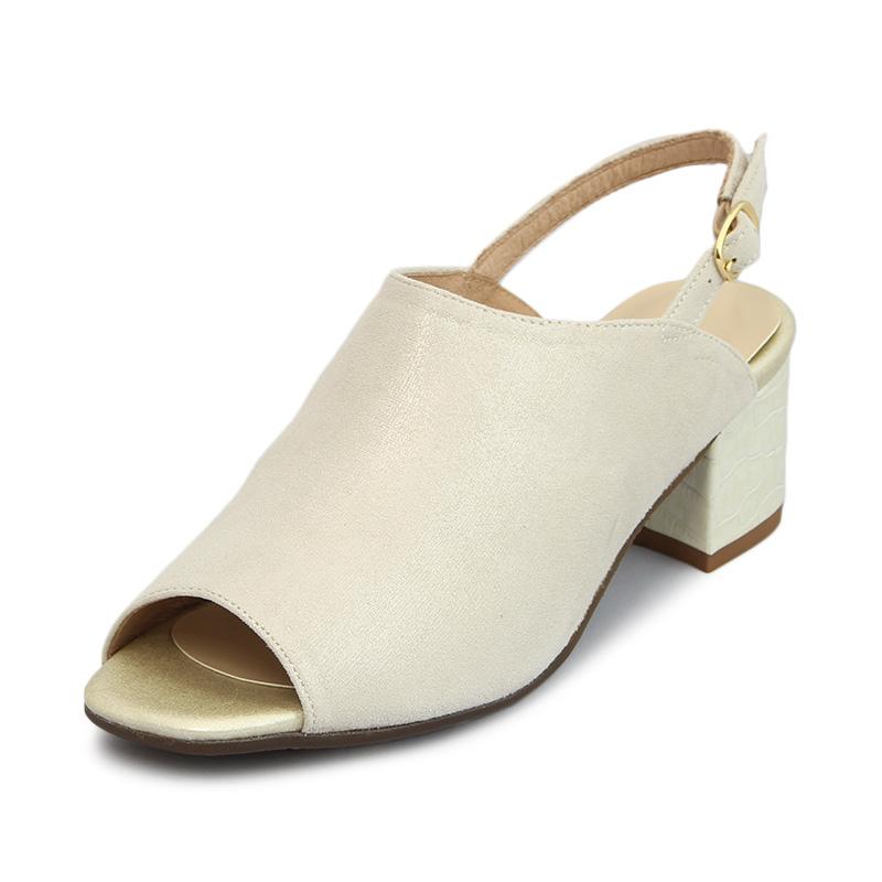 MODE KAORI モードカオリ 35725 PT プラチナ サンダル バックストラップ 6cmヒール : ラボスター Yahoo!ショップ ...