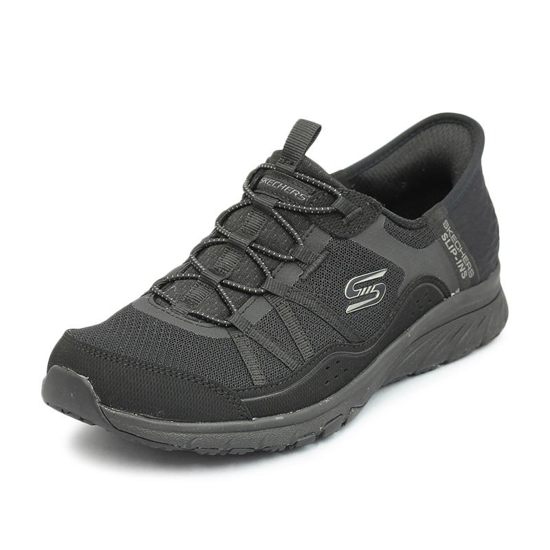 SKECHERS スケッチャーズ 104288 BBK ブラック スニーカー 3cmヒール（64288） : ラボスター Yahoo!ショップ ...