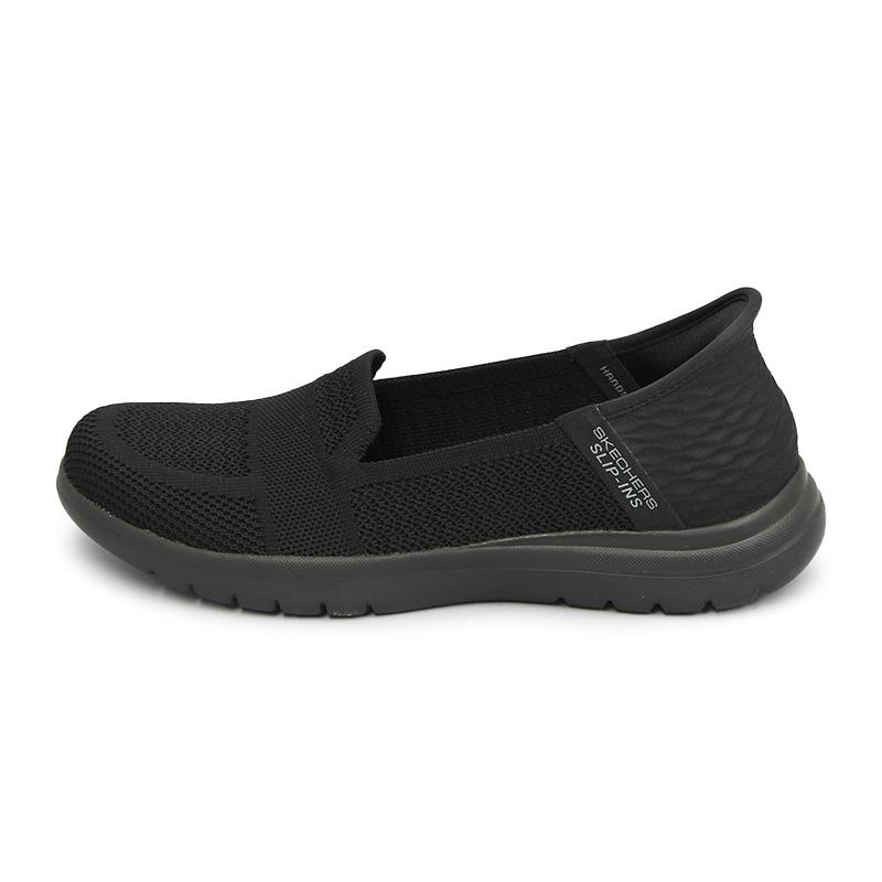 SKECHERS スケッチャーズ 136541 BBK ブラック スニーカー 1.3cmヒール（66541） : ラボスター Yahoo ...