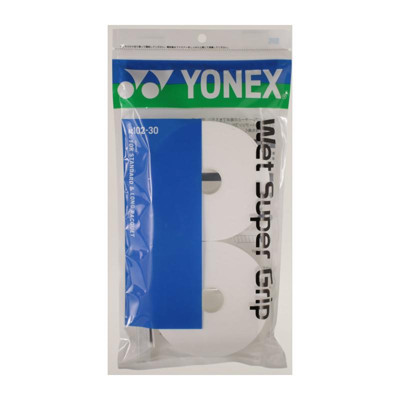 YONEX ソフトテニス バドミントン グリップテープ ヨネックス ウェットスーパーグリップ 30本巻き AC102-30 AC102の30本巻き 手に吸い付く感覚で滑りにくい : ラケット ...