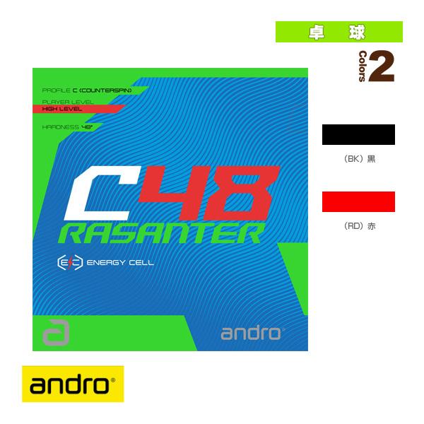 andro アンドロ 卓球ラバー ラザンターC48 RASANTER C48 110021098 : ラケットプラザ - 通販 - Yahoo!ショッピング