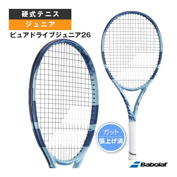 ピュアドライブ バボラ テニスラケット ピュアドライブジュニア26/PURE DRIVE JR 26/張上げ済ラケット/ジュニア『140531 ...