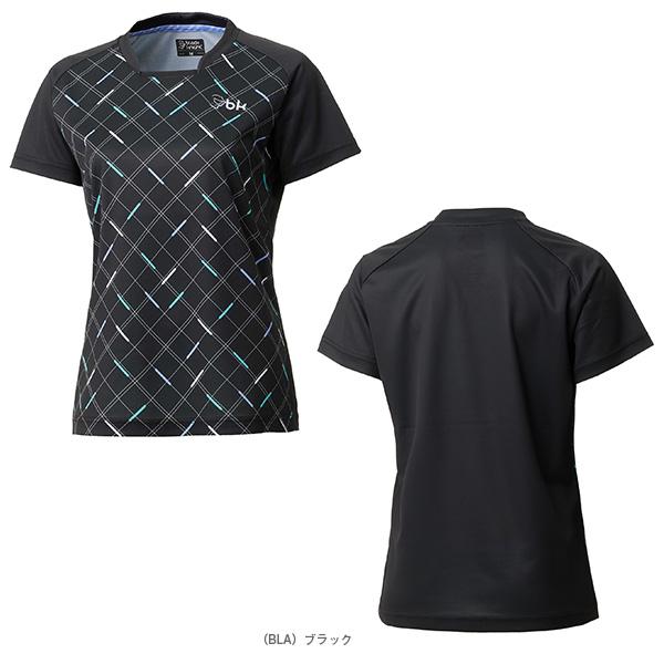 black knight ブラックナイト バドミントンウェア『レディース』 ゲームウェア レディース T-4532L : ラケットプラザ ...
