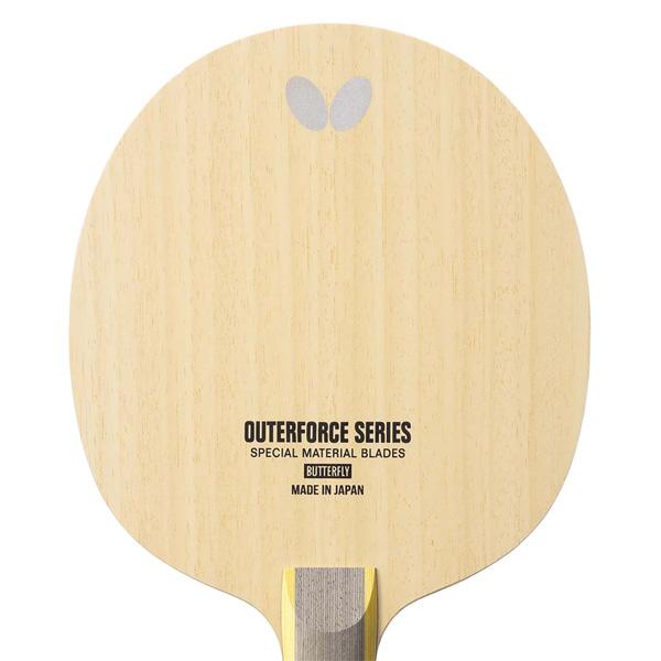 バタフライ 卓球ラケット アウターフォース ZLC OUTERFORCE アナトミック 37362 : ラケットプラザ - 通販 - Yahoo!ショッピング