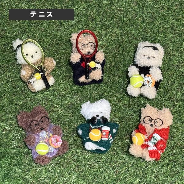 その他 テニスアクセサリ・小物 くましゃんテニスチャーム DMM-TK0021/DMM-TK0022 : ラケットプラザ - 通販 - Yahoo!ショッピング