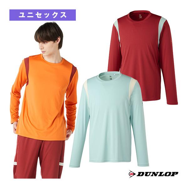 DUNLOP ダンロップ テニスウェア『メンズ/ユニ』 ロングスリーブTシャツ ユニセックス DAL-8544 : ラケットプラザ - 通販 - Yahoo!ショッピング