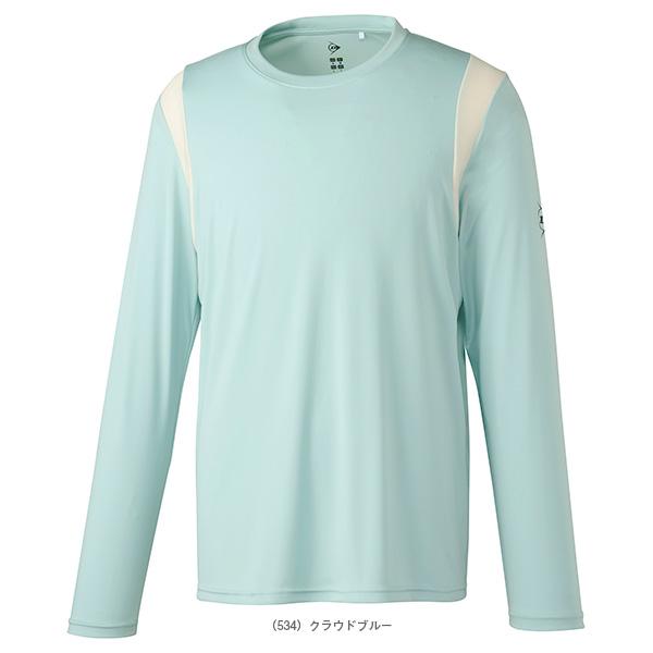 DUNLOP ダンロップ テニスウェア『メンズ/ユニ』 ロングスリーブTシャツ ユニセックス DAL-8544 : ラケットプラザ - 通販 - Yahoo!ショッピング
