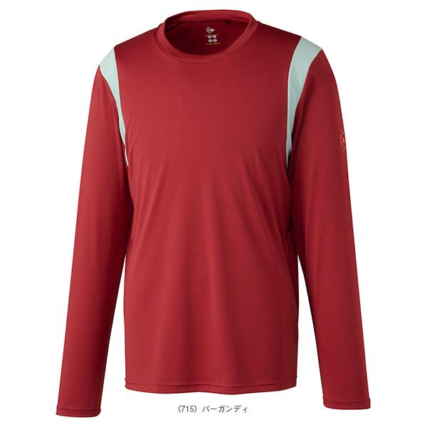 DUNLOP ダンロップ テニスウェア『メンズ/ユニ』 ロングスリーブTシャツ ユニセックス DAL-8544 : ラケットプラザ - 通販 - Yahoo!ショッピング
