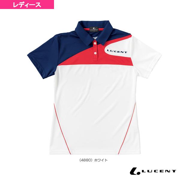 LUCENT ルーセント テニス・バドミントンウェア『レディース』 ゲームシャツ/レディース『XLP-488』 : ラケットプラザ - 通販 ...