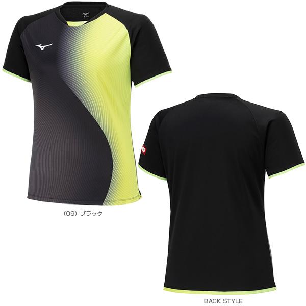 ミズノ 卓球ウェア『レディース』 ゲームシャツ/半袖/ユニセックス『82JAB101』 : miz-82jab214 : ラケットプラザ - 通販 - Yahoo!ショッピング