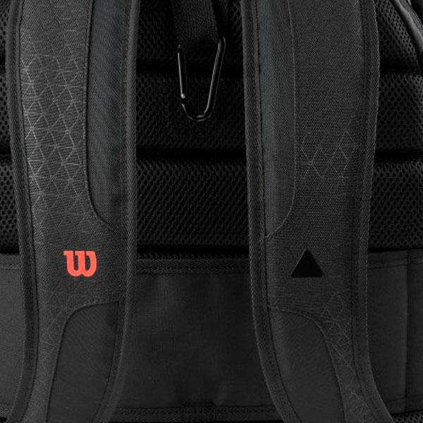 Wilson（ウイルソン） ウィルソン テニスバッグ クラッシュV3 スーパーツアーバックパック CLASH V3 BACKPACK WR8037901001 : ラケットプラザ - 通販 ...