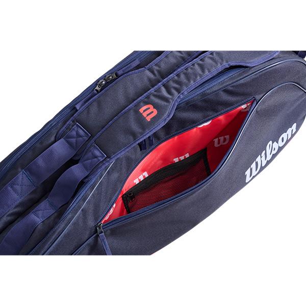 Wilson ウィルソン テニスバッグ チームJ 6PK TEAMJ ラケット6本収納可 WR8050 : ラケットプラザ - 通販 - Yahoo!ショッピング