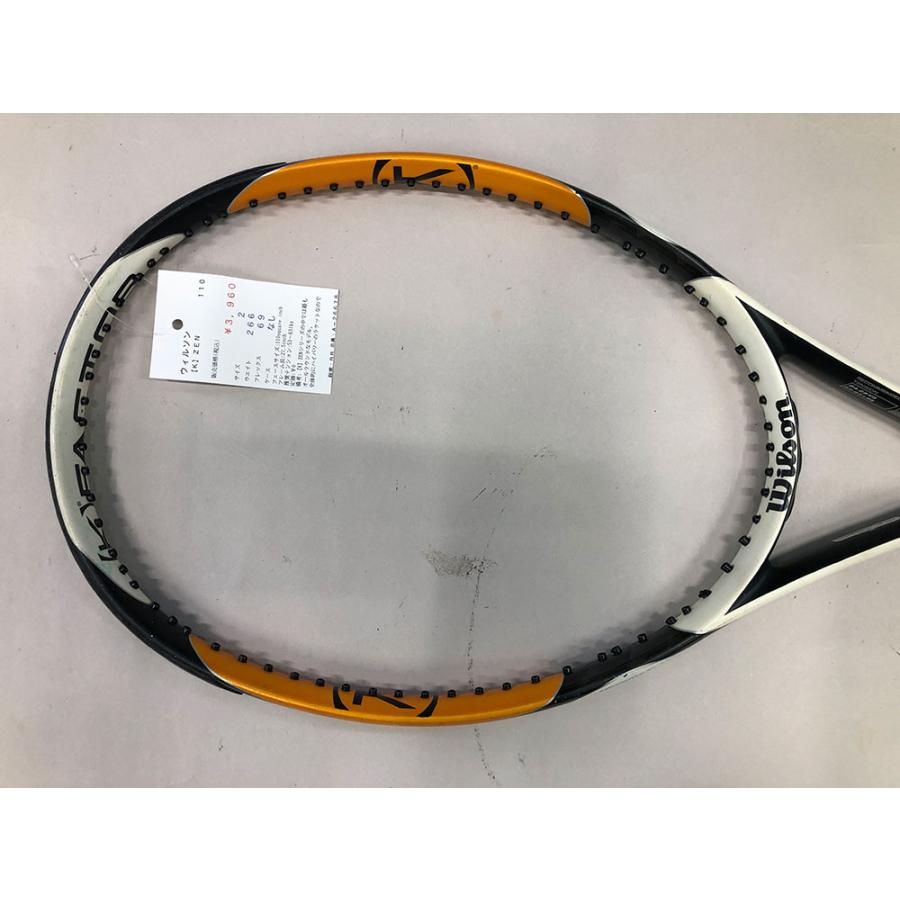 Wilson（ウイルソン） 【中古ラケット】ウィルソン 【K】ZEN 110 : ラケットショップ・アプローチ - 通販 - Yahoo!ショッピング