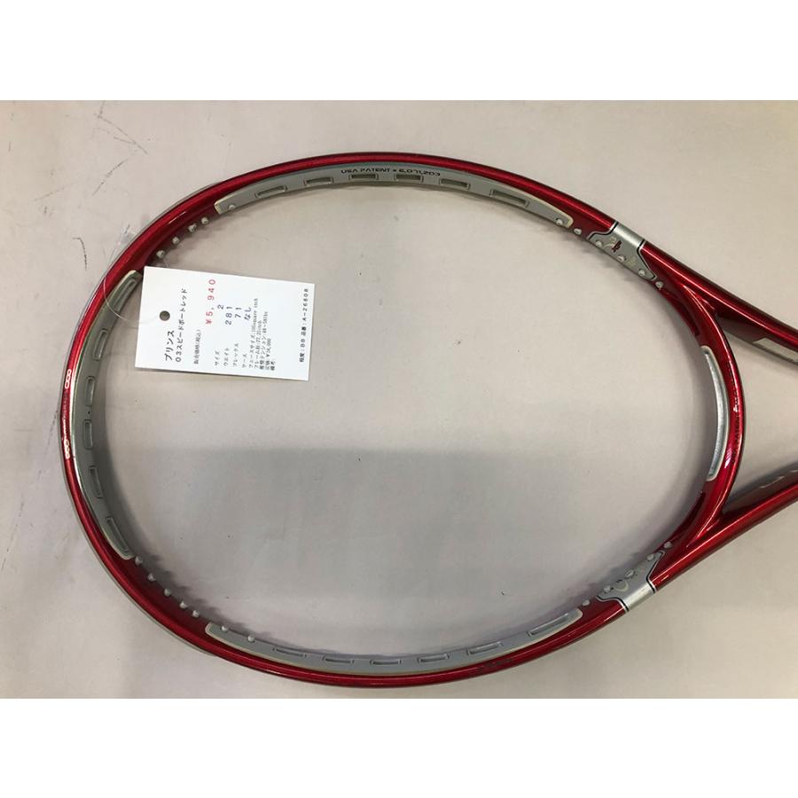 Prince（プリンス） 【中古ラケット】プリンス O3スピードポートレッド : ラケットショップ・アプローチ - 通販 - Yahoo!ショッピング