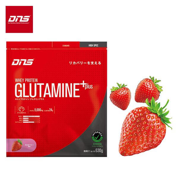 DNS ホエイプロテイン グルタミンプラス ストロベリー風味 630g (約19食分) WHEY G＋ アンチ・ドーピング認証 : ラケットショップ・アプローチ - 通販 - Yahoo!ショッピング