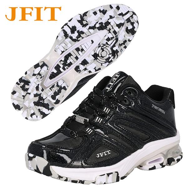 24FW J-FIT JF-Neo(JF6812-BLS) ジェイフィット フィットネスシューズ ブラック レディス メンズ JFIT ...